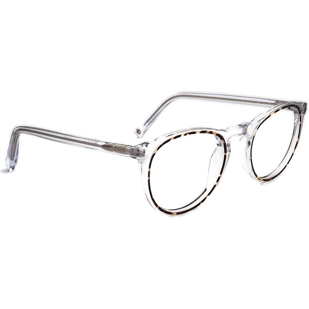 Warby Parker Eyeglasses Haskell 560 Tortoise/clear Keyhole Frame Italy ...