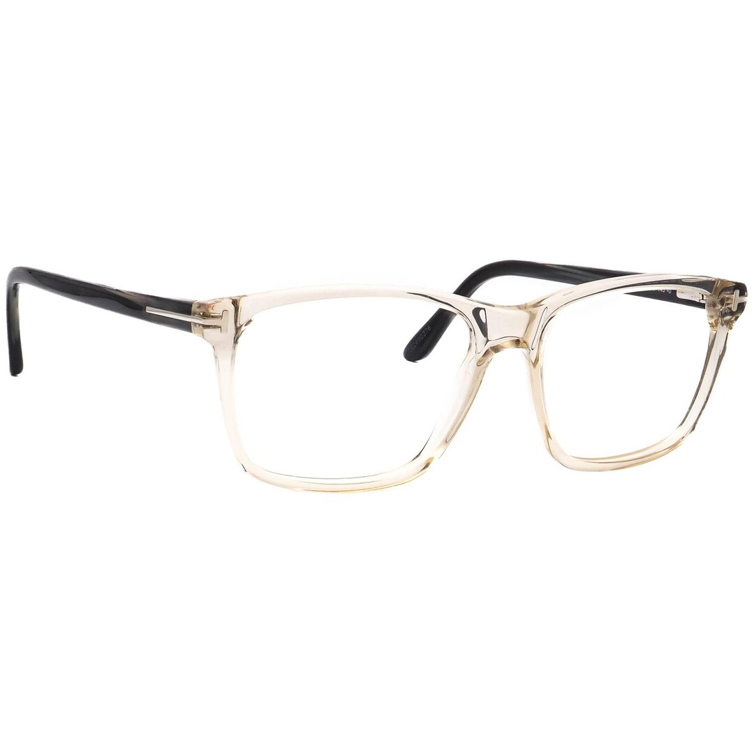 Tom Ford Eyeglasses TF 5479-B 020 Transparent Gray/gray Horn Square ...