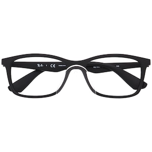 Ray-ban Eyeglasses RB 7047 5196 Matte Black Square Frame 5417 140 - Etsy