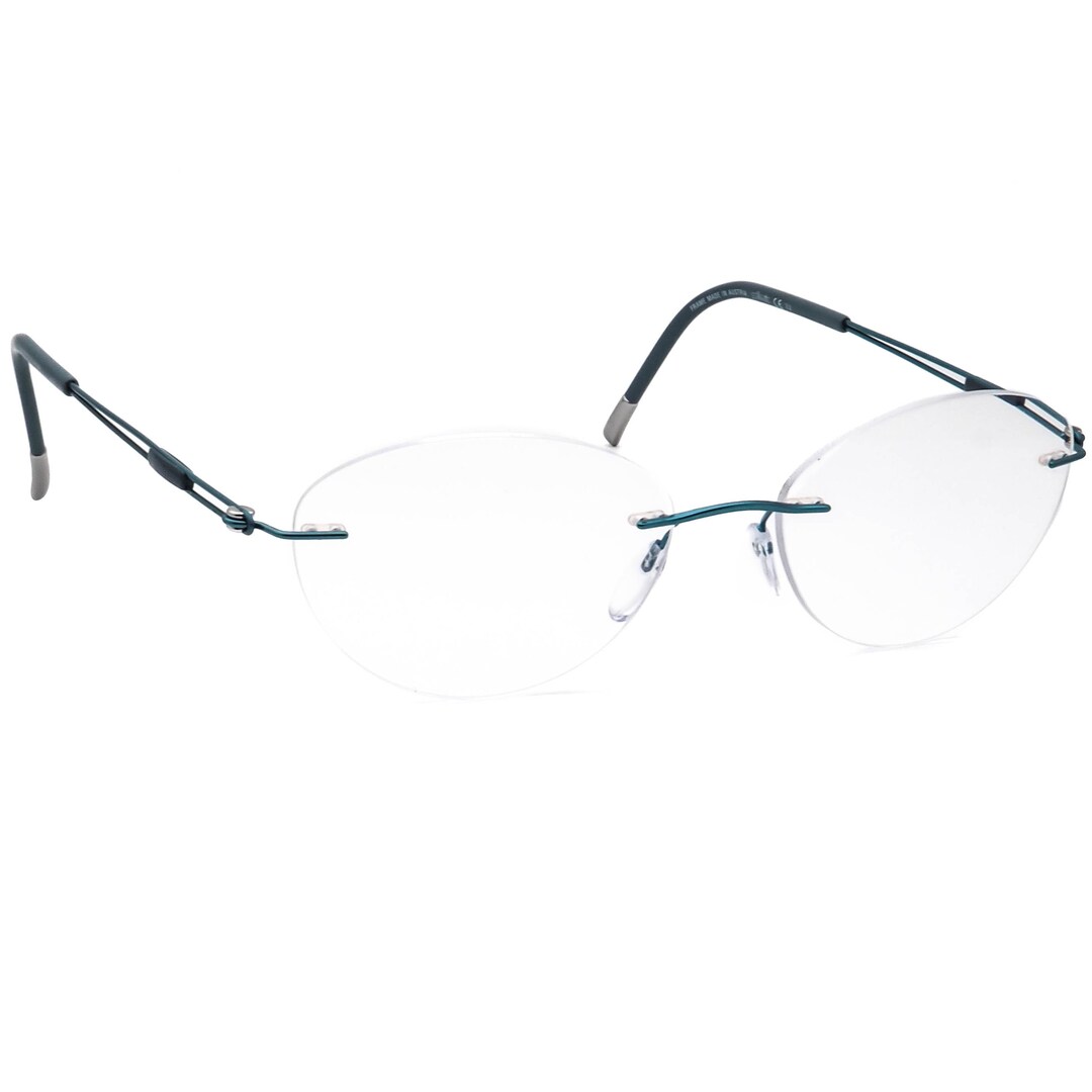Silhouette Eyeglasses 5227 50 6060 Titan Next Generation Black Rimless ...