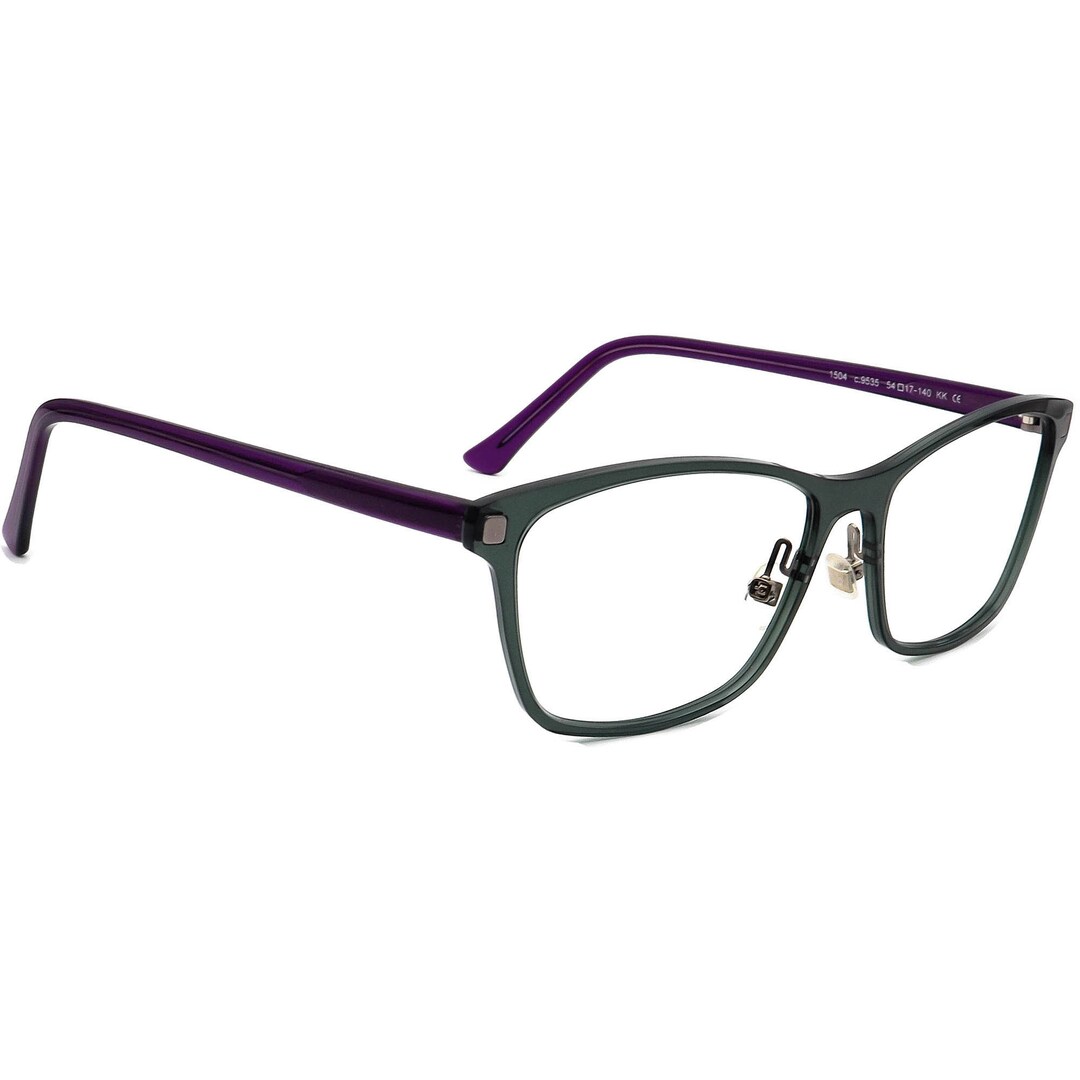 Prodesign Danemark Lunettes de vue 1504 c.9535 Vert/ Violet B-Shape ...