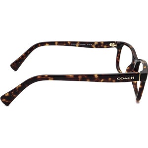 Coach Women's Eyeglasses HC 6089 5120 Tortoise Rectangular Frame 51[]16 ...