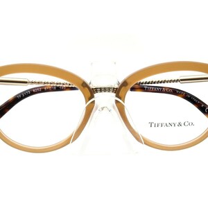 Tiffany & Co. Eyeglasses TF 2173 8252 Opal Camel Cat Eye Frame Italy 51 ...