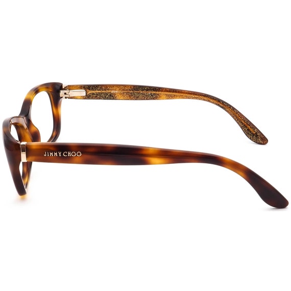 Jimmy Choo Eyeglasses 82 EHO Tortoise on Glitter Fram… - Gem