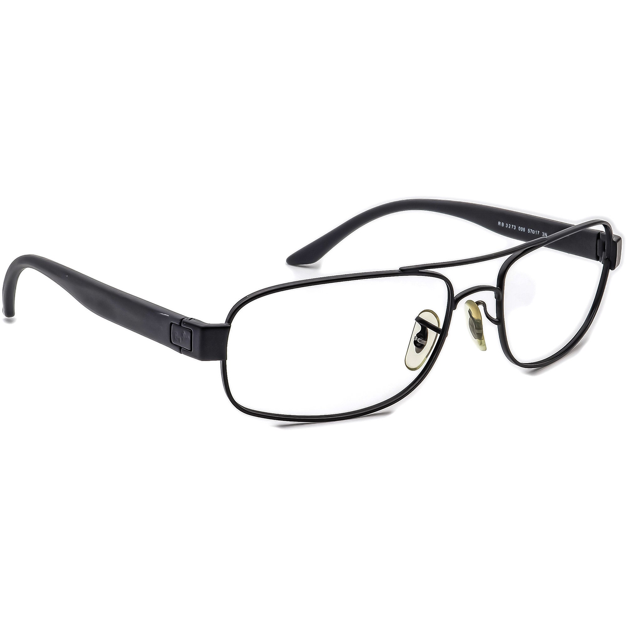 Ray-Ban Sunglasses Frame Only RB 3273 006 Matte Black Pilot | Etsy