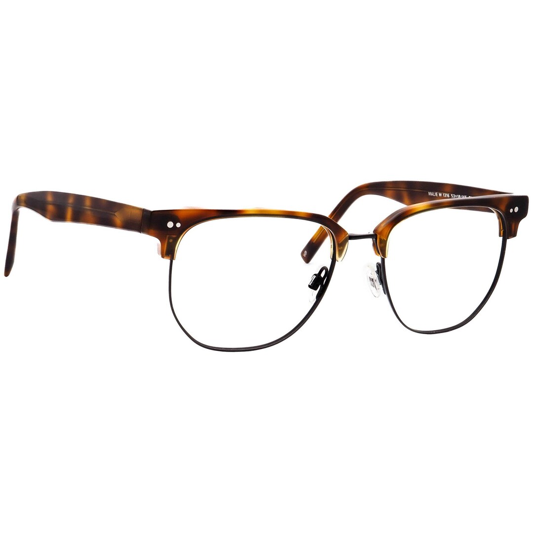 Warby Parker Eyeglasses Malie W 1316 Havana/matte Black Square Frame 53 ...