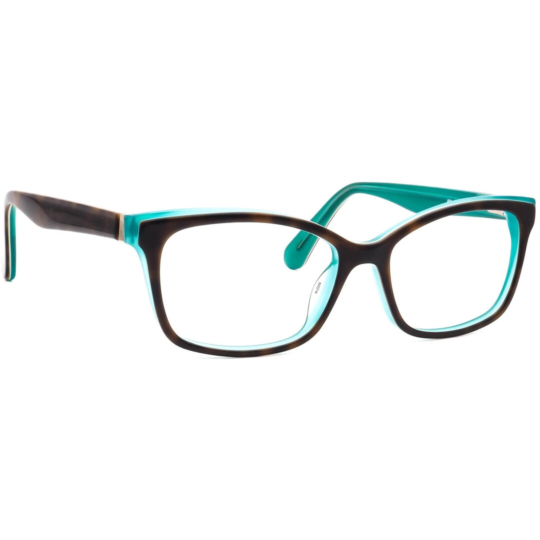 Kate Spade Women's Eyeglasses Jeri KL3 Dark Havana/aquamarine Semi ...