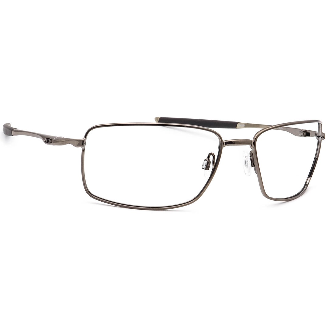 Oakley Men's Sunglasses Frame Only OO4075-06 W Square Wire Polished ...