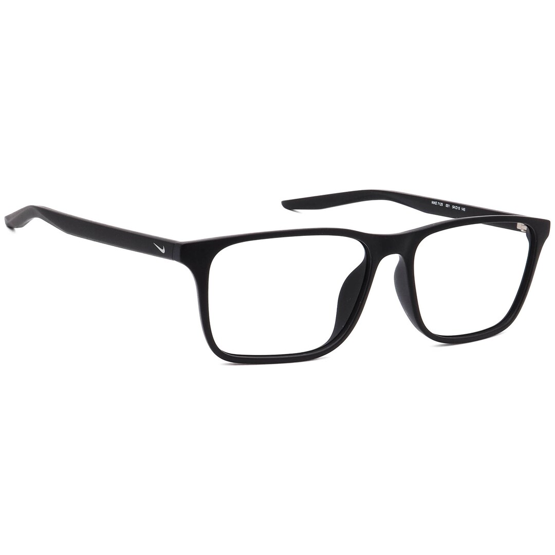 Nike Eyeglasses 7125 001 Matte Black Square Frame 5415 145 - Etsy