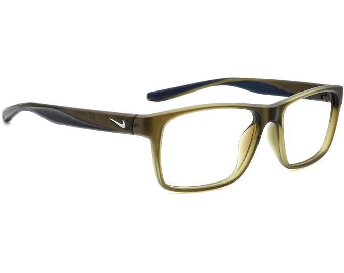 Nike Eyeglasses 7101 300 Matte Cargo Khaki Square Frame 53[]15 140 - Etsy