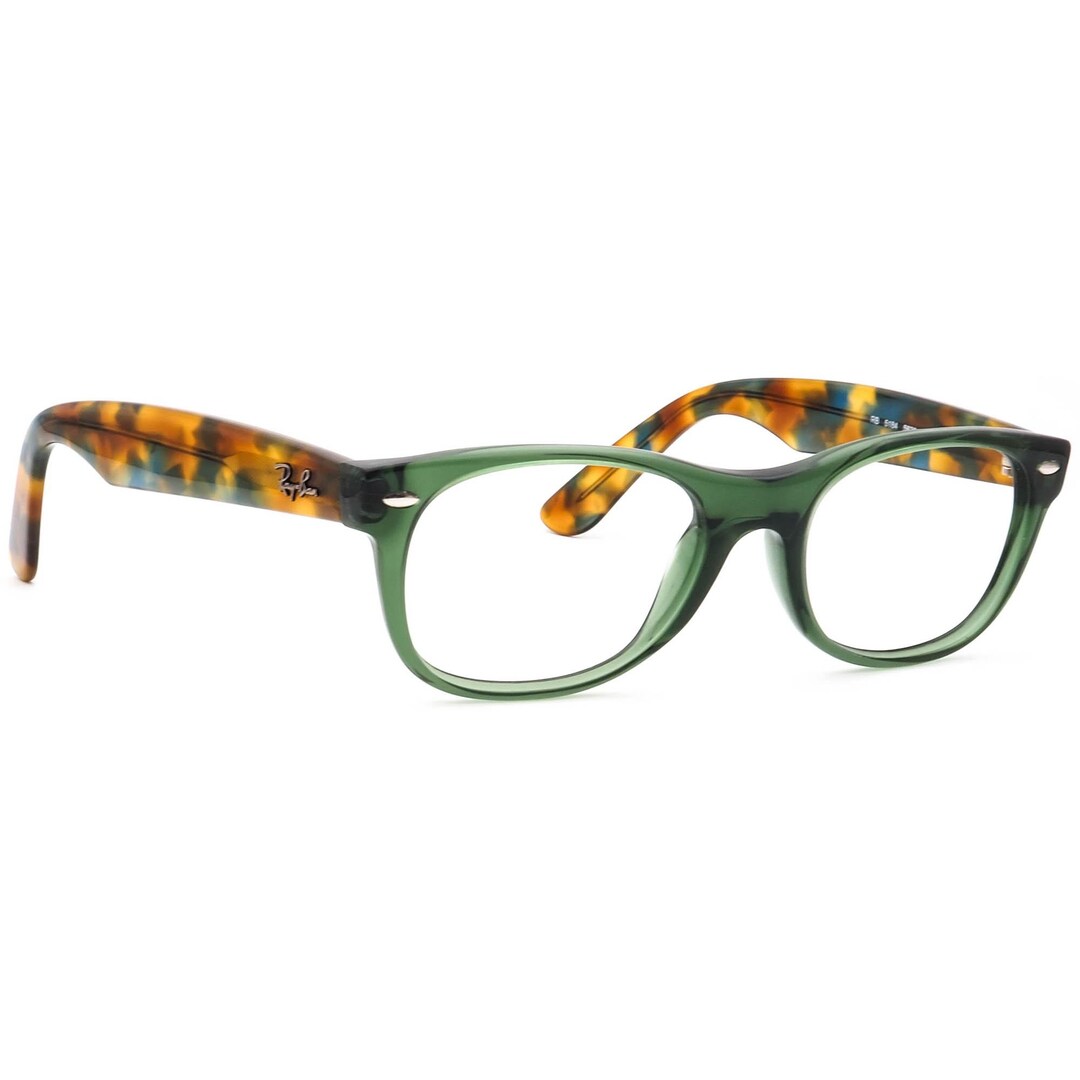 Ray-ban Eyeglasses RB 5184 5630 Transparent Green Square Frame 5018 145 ...