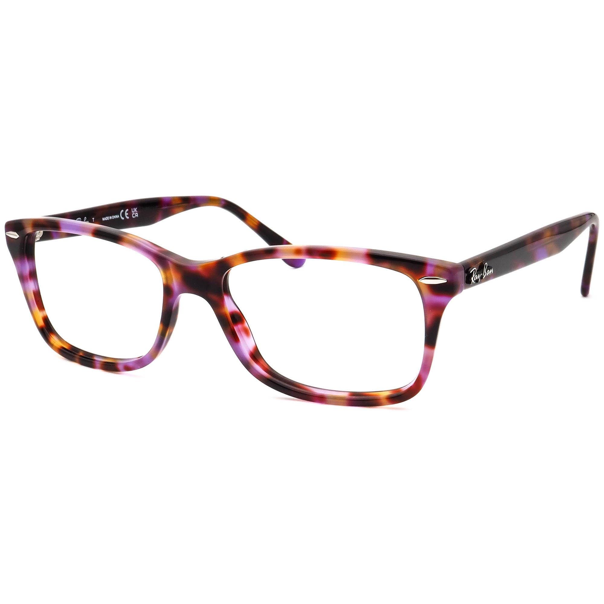 Ray-ban Eyeglasses RB 5428 8175 Purple Havana Square Frame 55[]17 145 ...
