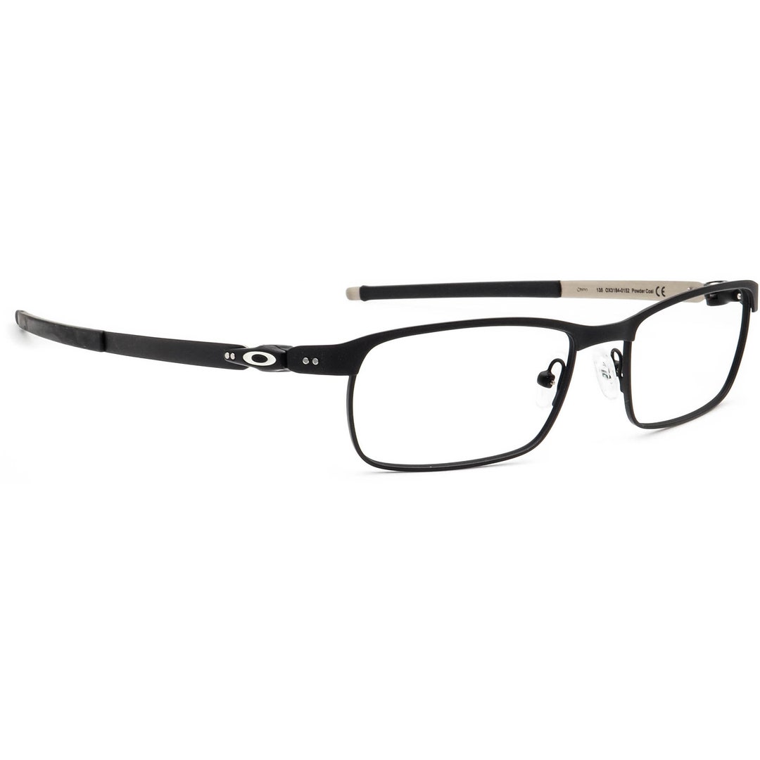 Oakley Men's Eyeglasses OX3184-0152 Tincup Powder Coal Rectangular ...