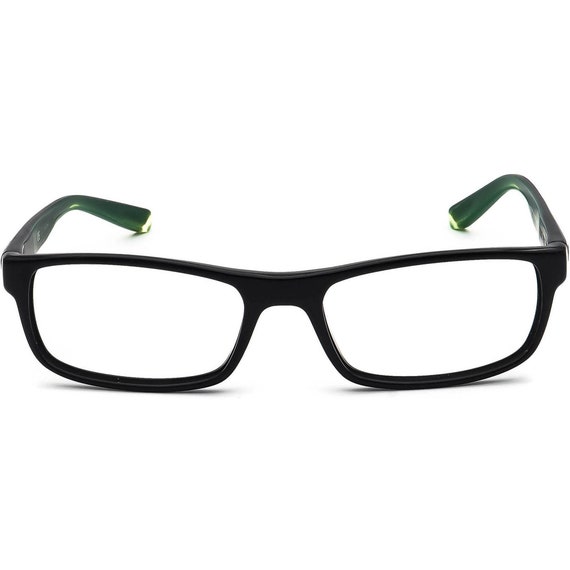 Nike Eyeglasses 7090 010 Black Rectangular Frame 53[]… - Gem