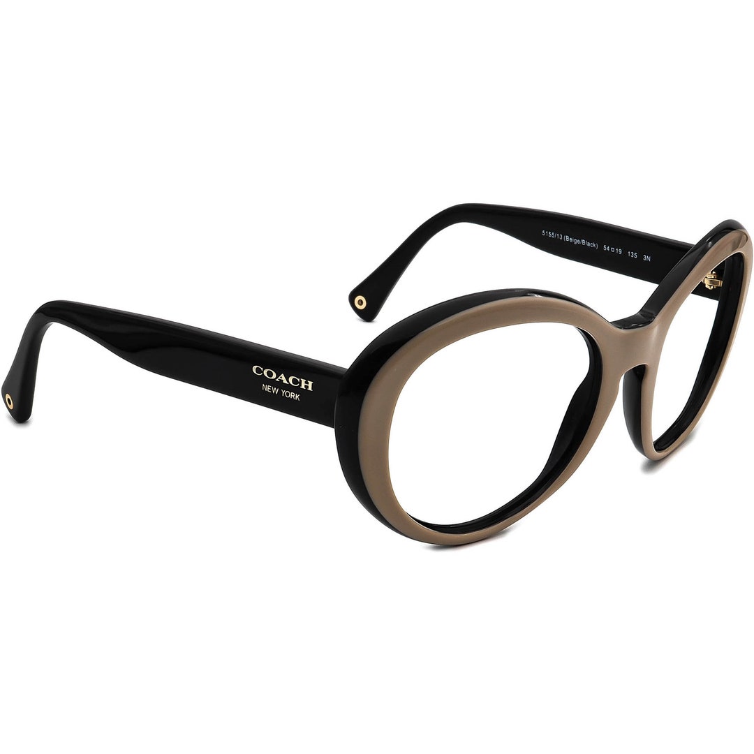 Coach Sunglasses Frame Only HC 8077 (L068 Lindsay) 5155 Beige/black ...