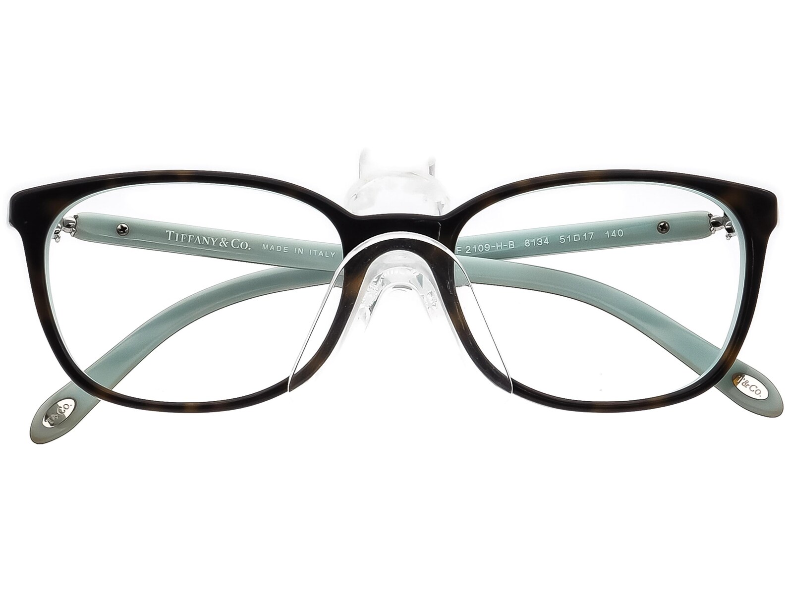 Tiffany & Co. Women's Eyeglasses TF 2109 8134 Tortoise Frame Italy 51 ...
