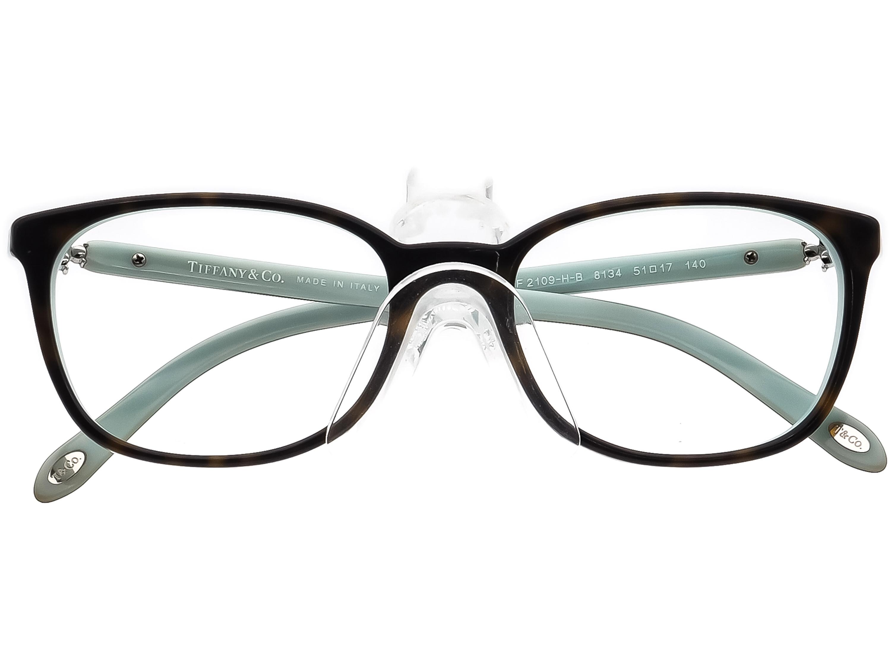 Tiffany & Co. Women's Eyeglasses TF 2109 8134 Tortoise Frame Italy 51 ...