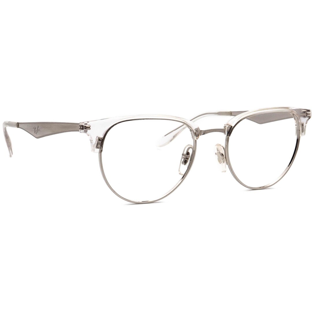 Ray-ban Eyeglasses RB 6396 2936 Clear/silver Phantos Frame 51[]19 140 ...