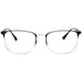 Ray-ban Men's Eyeglasses RB 6421 2997 Matte Black/silver Square Metal ...