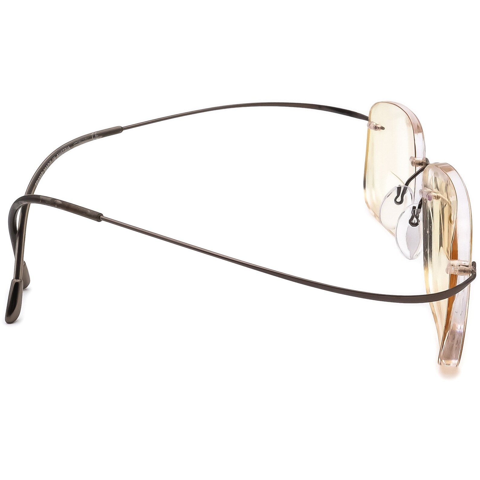 Silhouette Eyeglasses 7739 15 0102 Purple Rimless Metal Frame | Etsy