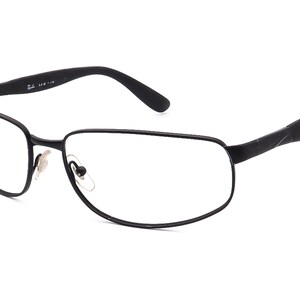 Ray-ban Sunglasses Frame Only RB 3254 006 Black Wrap Italy 61 Mm - Etsy