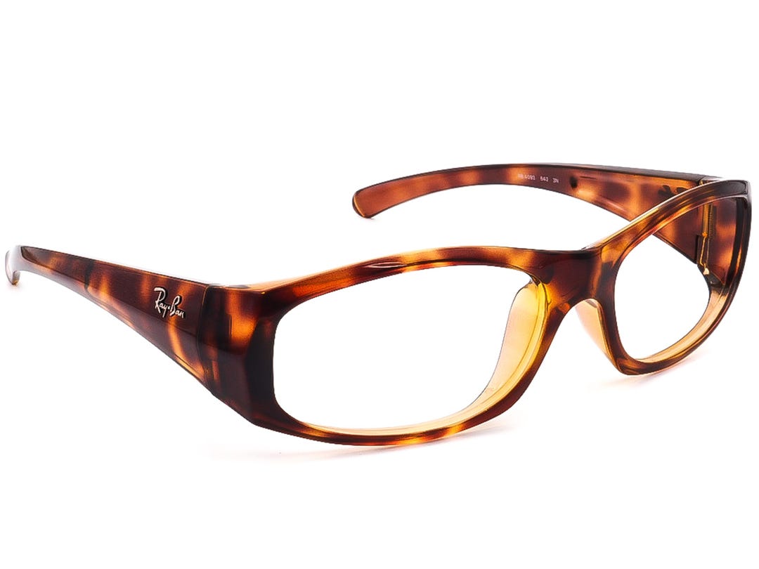 Ray Ban Sunglasses FRAME ONLY RB 4093 642 Tortoise Wrap Italy 56[]16 ...
