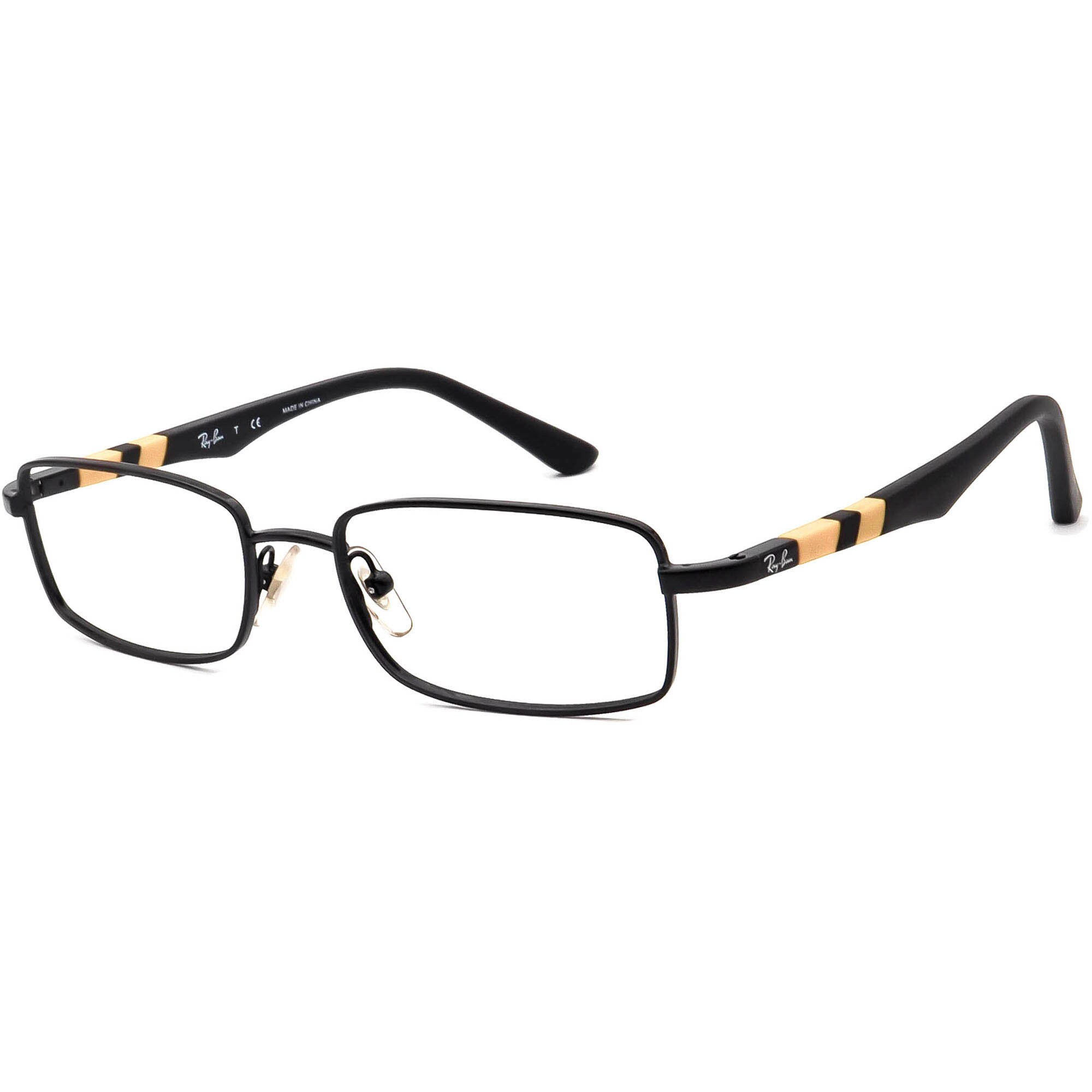 Ray-ban Kids Eyeglasses RB 1030 4005 Black Rectangular Frame | Etsy