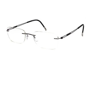 Silhouette Eyeglasses 5227 50 6060 Next Generation Black Rimless Frame ...