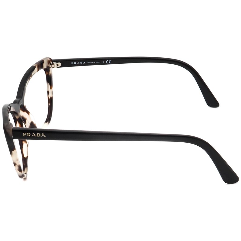 Prada Women's Sunglasses Frame Only SPR 01V 398-0A7 Opal Spotted Brown ...