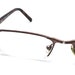 Ray-ban Eyeglasses RB 6066 2511 Brown Tortoise Half Rim Frame 5017 135 ...