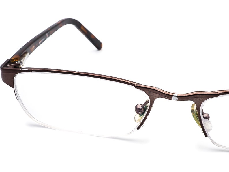 Ray-ban Eyeglasses RB 6066 2511 Brown Tortoise Half Rim Frame - Etsy