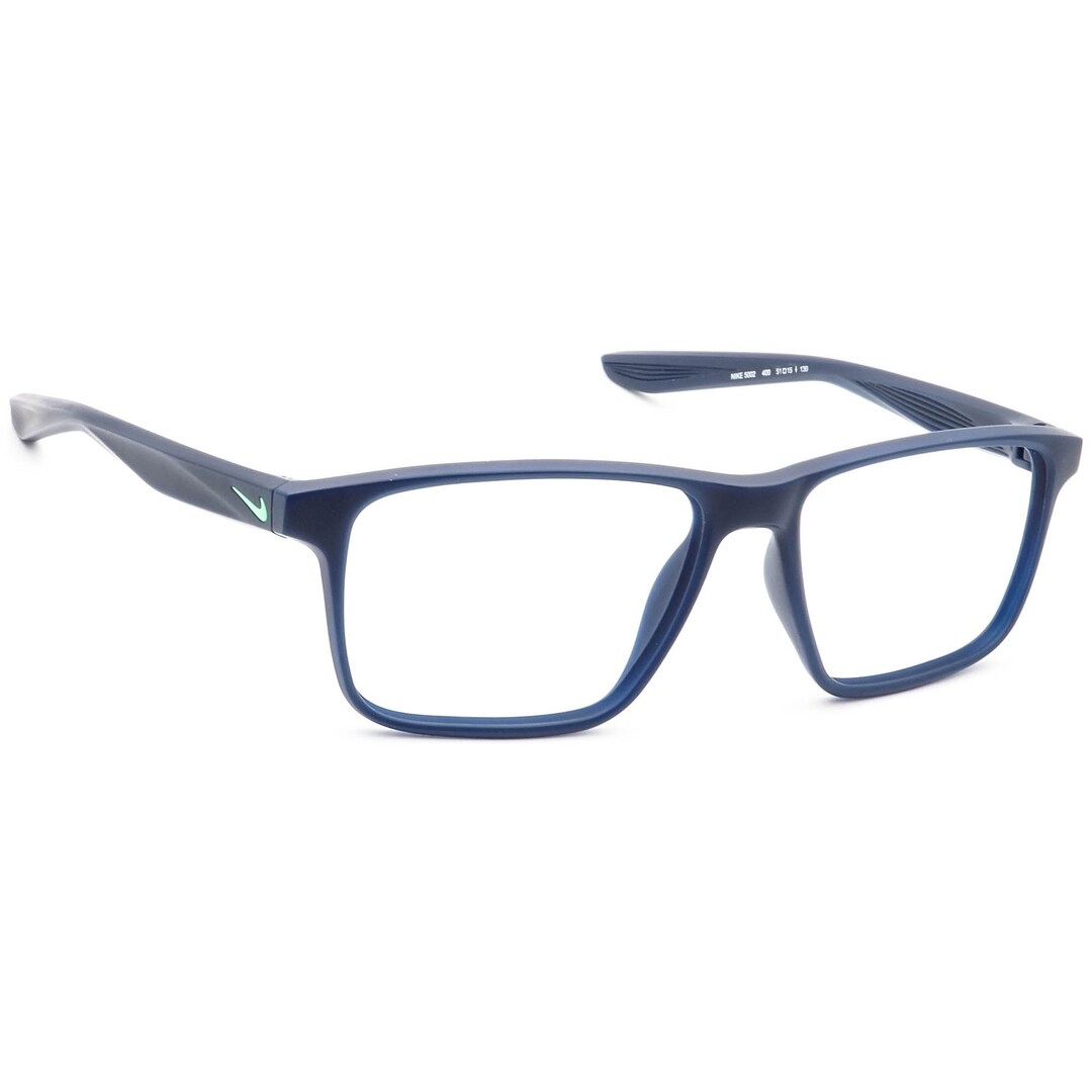 Nike Eyeglasses 5002 400 Matte Navy Blue Square Frame 51[]15 130 - Etsy