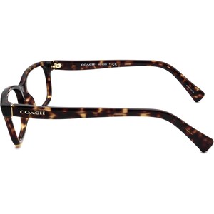 Coach Women's Eyeglasses HC 6089 5120 Tortoise Rectangular Frame 51[]16 ...