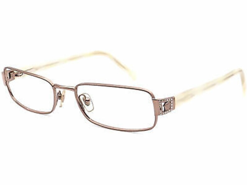 Versace Eyeglasses MOD. 1106-B 1106 Brown Rectangular Frame - Etsy