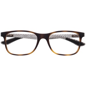 Ray-ban Eyeglasses RB 8903 5200 Carbon Fiber Matte Havana Square Frame ...