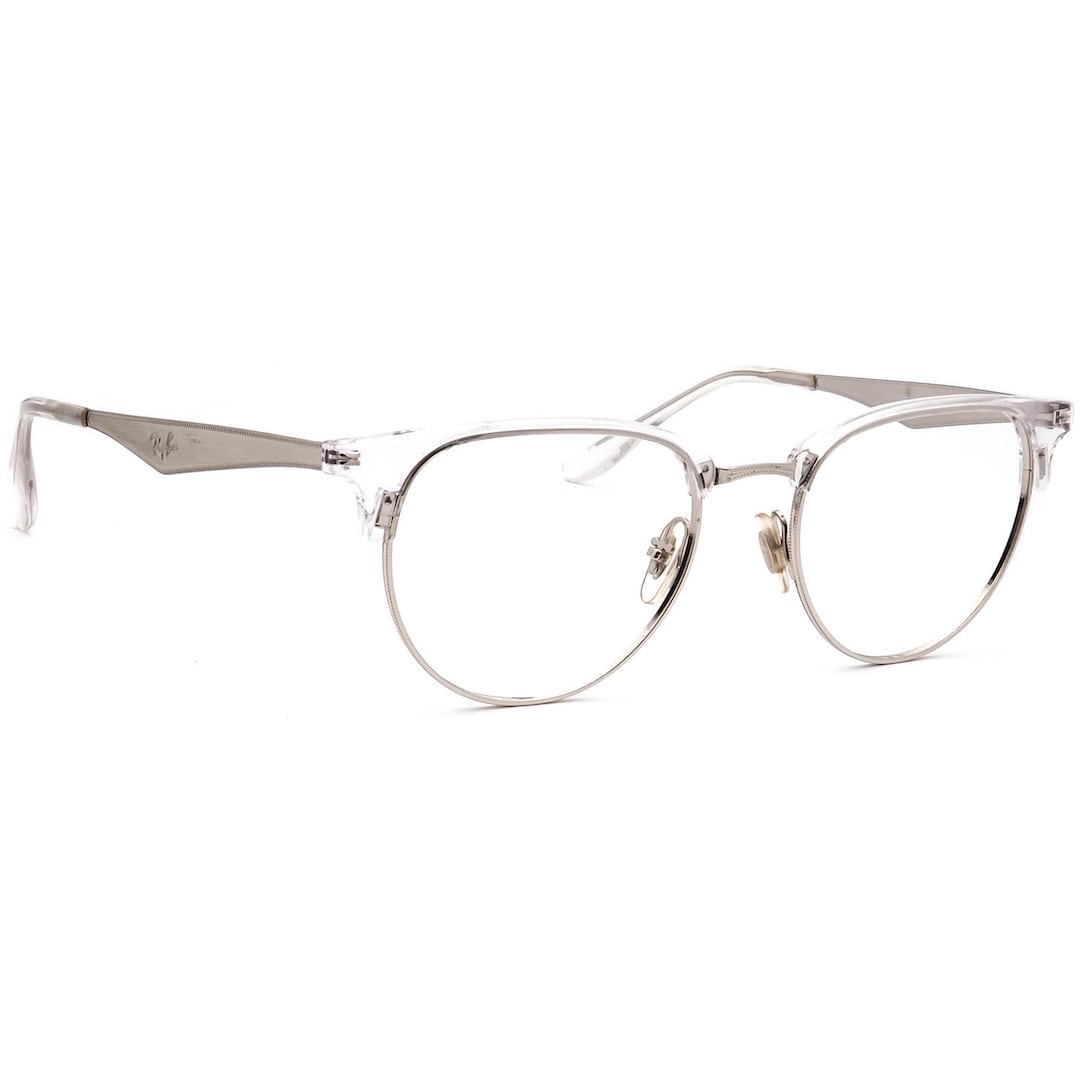 Ray-ban Eyeglasses RB 6396 2936 Clear/silver Phantos Frame 51[]19 140 ...