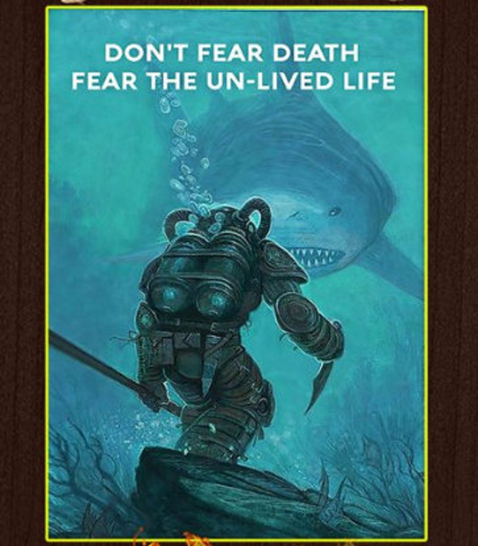 Scuba diving Poster No Frame/Canvas With FrameGift For Best | Etsy