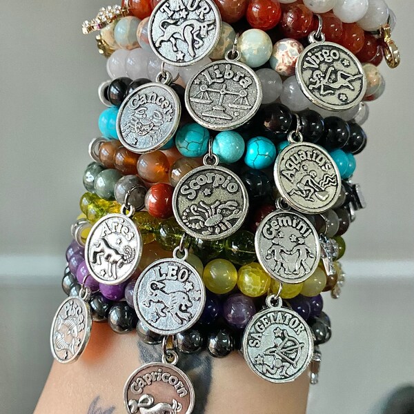 Zodiac Bracelets - Etsy