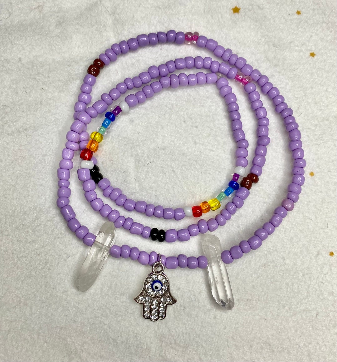 Evil Eye Waist Beads, Crystal Waist Beads, Evil Eyes, Crystal Quartz ...