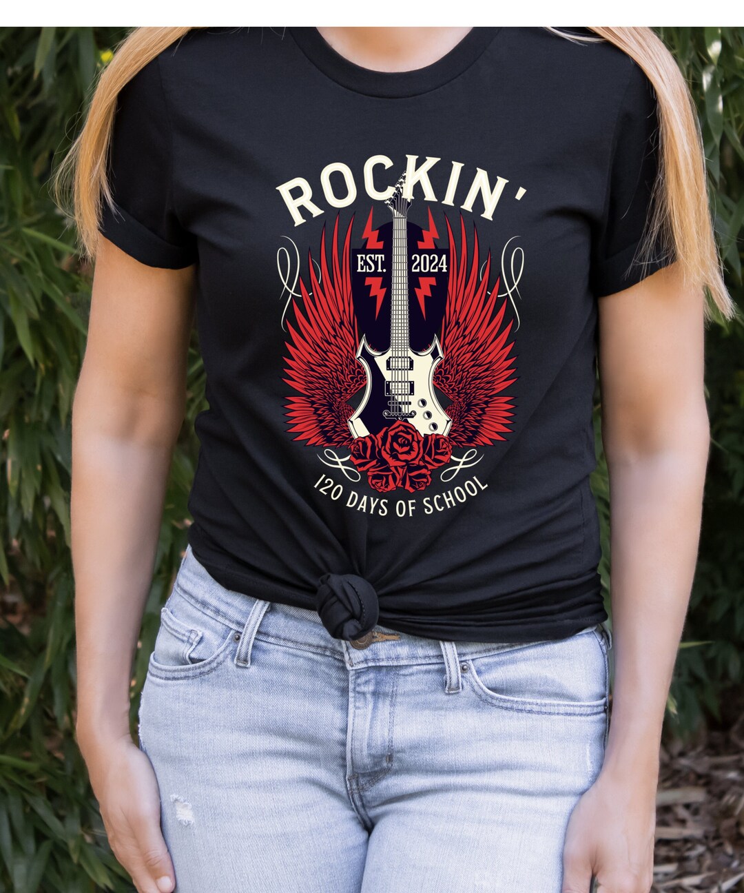 Rockin 120 Days of School, 120 Days of School Shirt Boys ,120 Days of ...