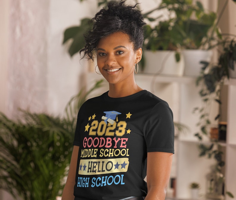 Middle School Custom Graduation Shirt, Last Day of Middle School Tshirt ...