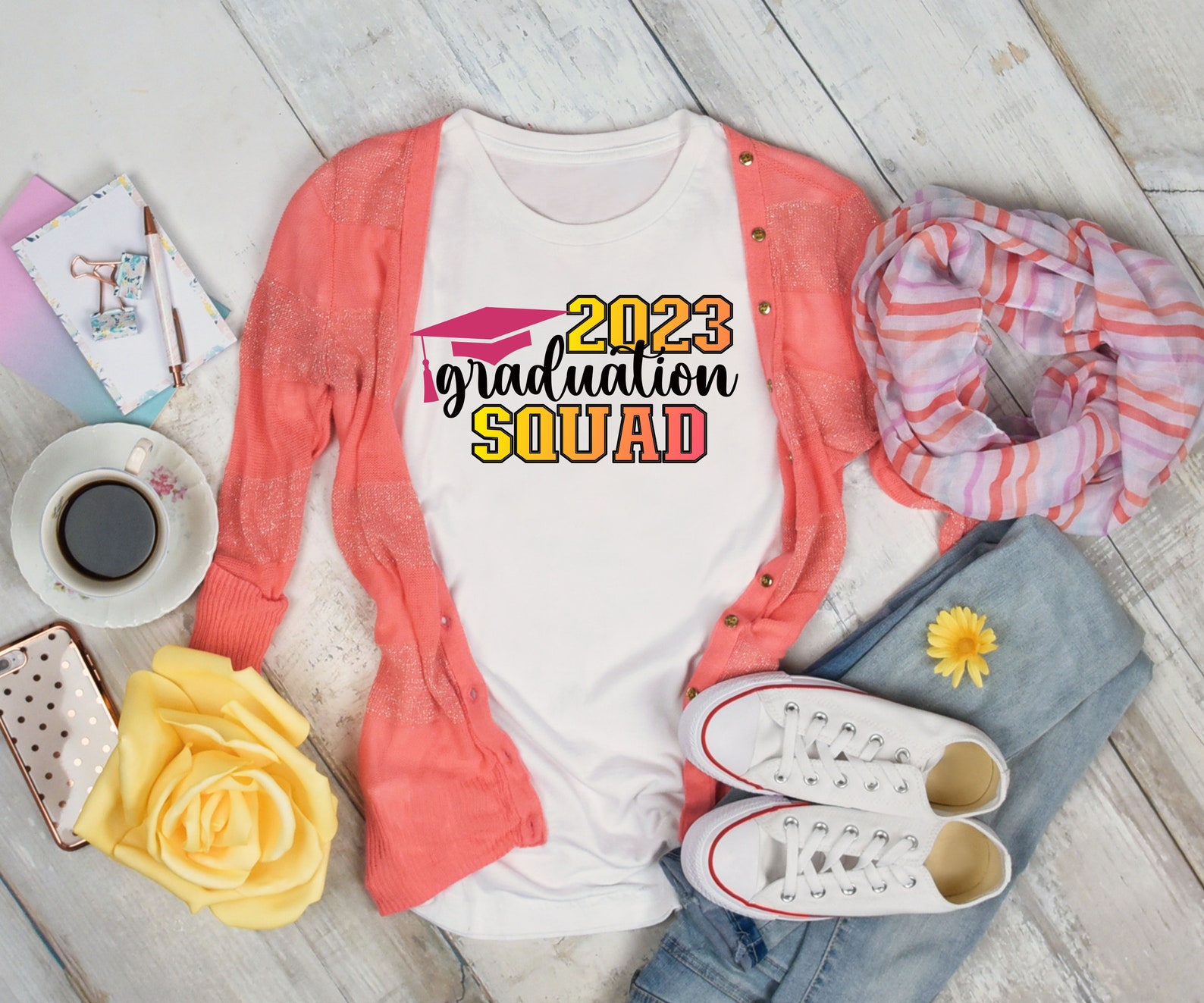 Graduation Squad Retro Shirts,class of 2023,family of Graduates Shirt ...