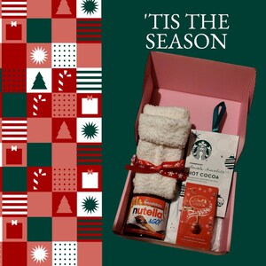 Hot Cocoa Winter Gift Box for Friends ,hot Chocolate Teacher Box ...