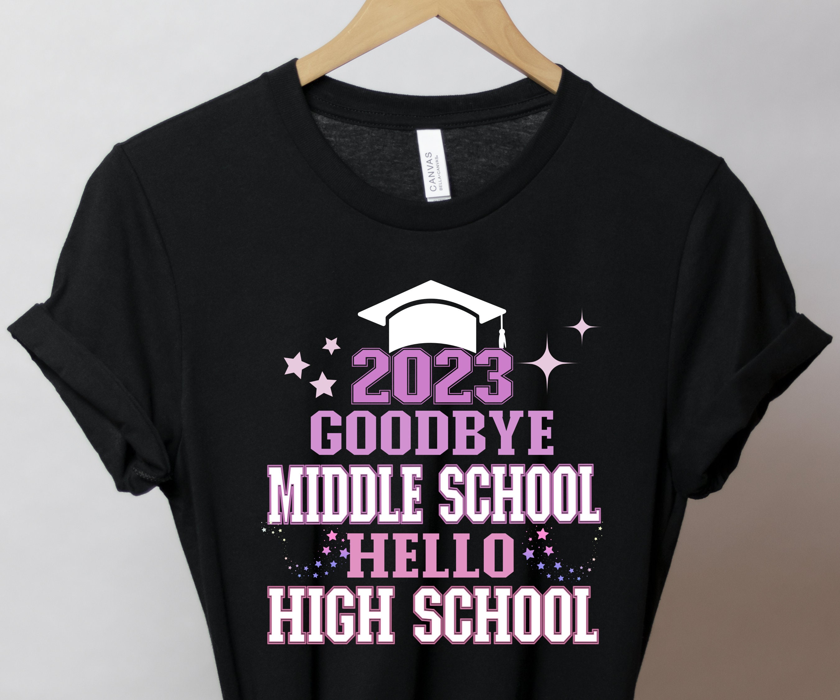 Middle School Graduation Shirt, Last Day of Middle School Tshirt, 8th ...