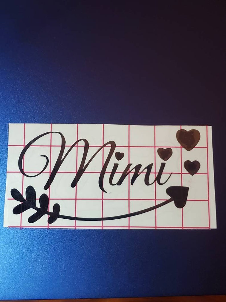 Mimi Vinyl Decal - Etsy