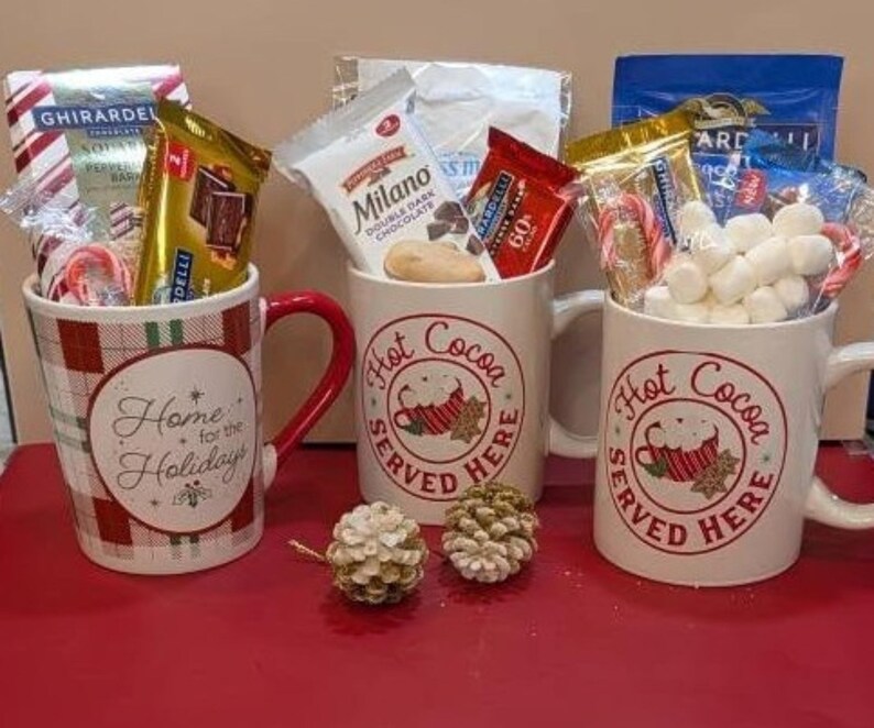 Coffee Lover Gift Mug, Hot Cocoa and Mug Gift Set, Budget Friendly ...