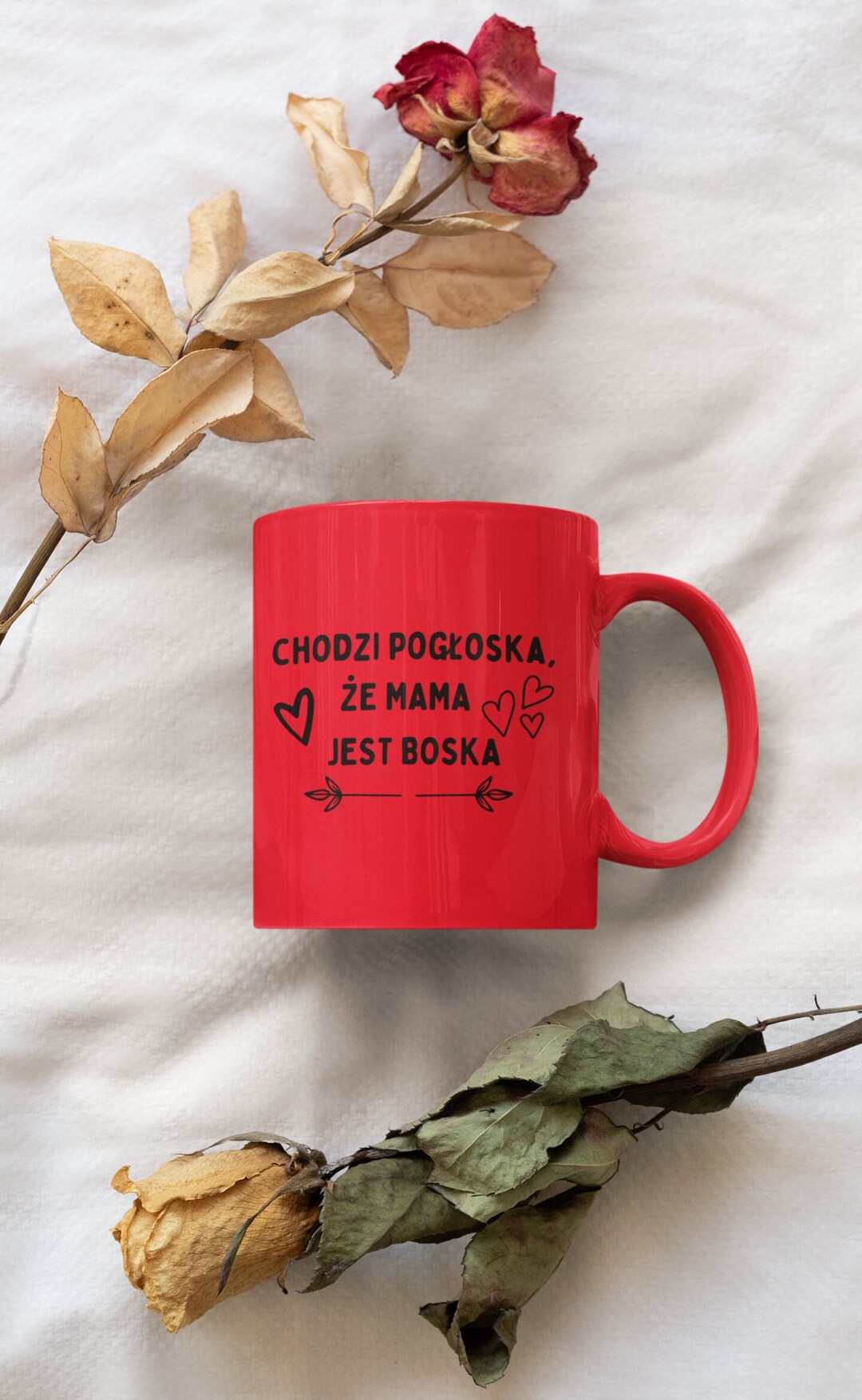 Chodzi Pogloska Ze Mama Jest Boska Mug, Polish Gifts, Polish Mugs, Gift ...