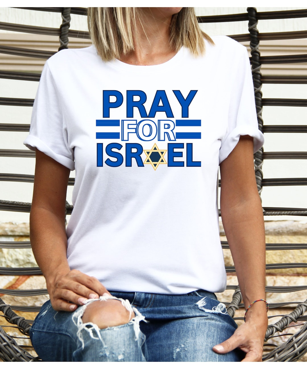 Peace for Israel T-shirt, Israel Clothing, Israel Gifts, Israel Shirt ...