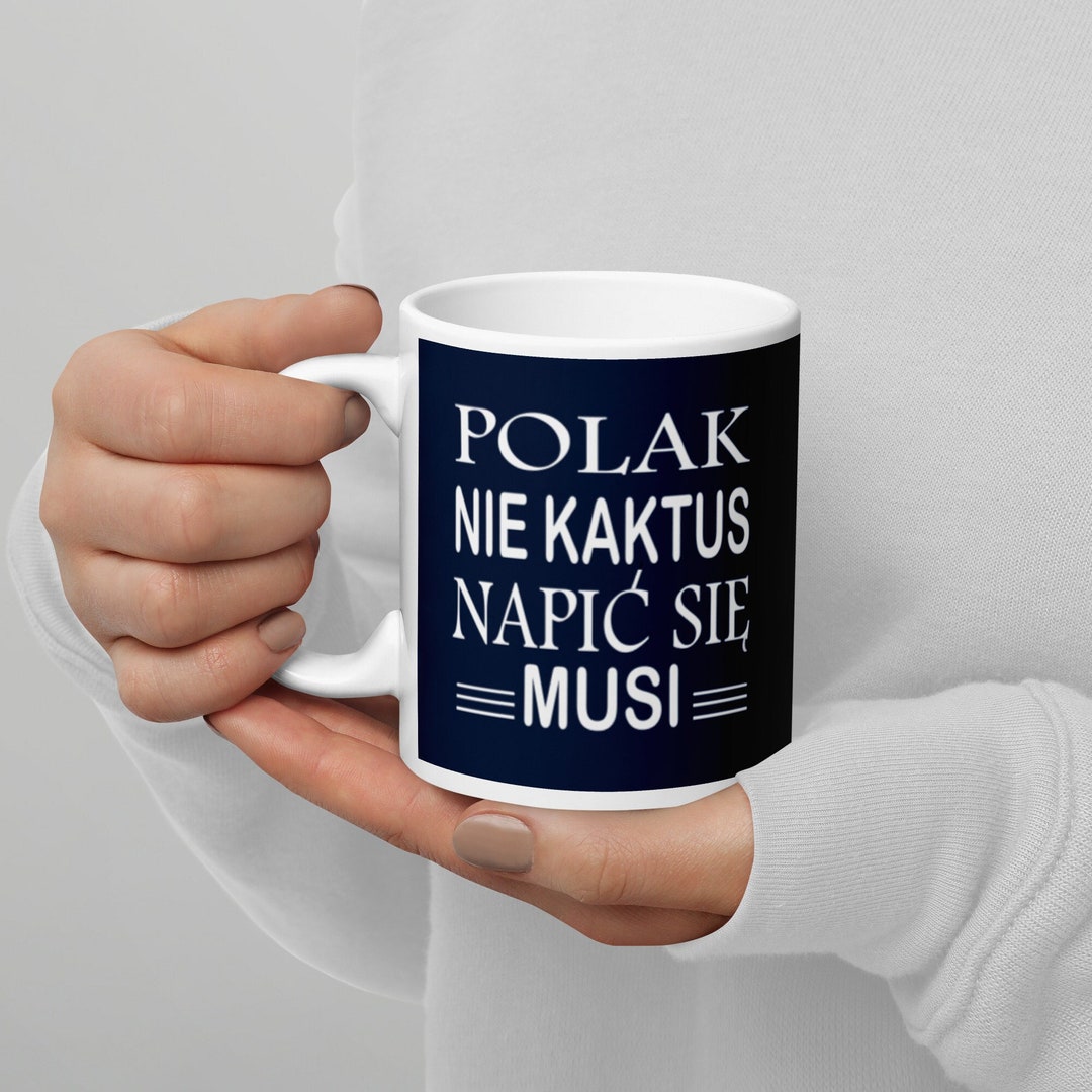 Funny Saying Polish Language Mug for Him, Polish Gift Ideas for Men ...