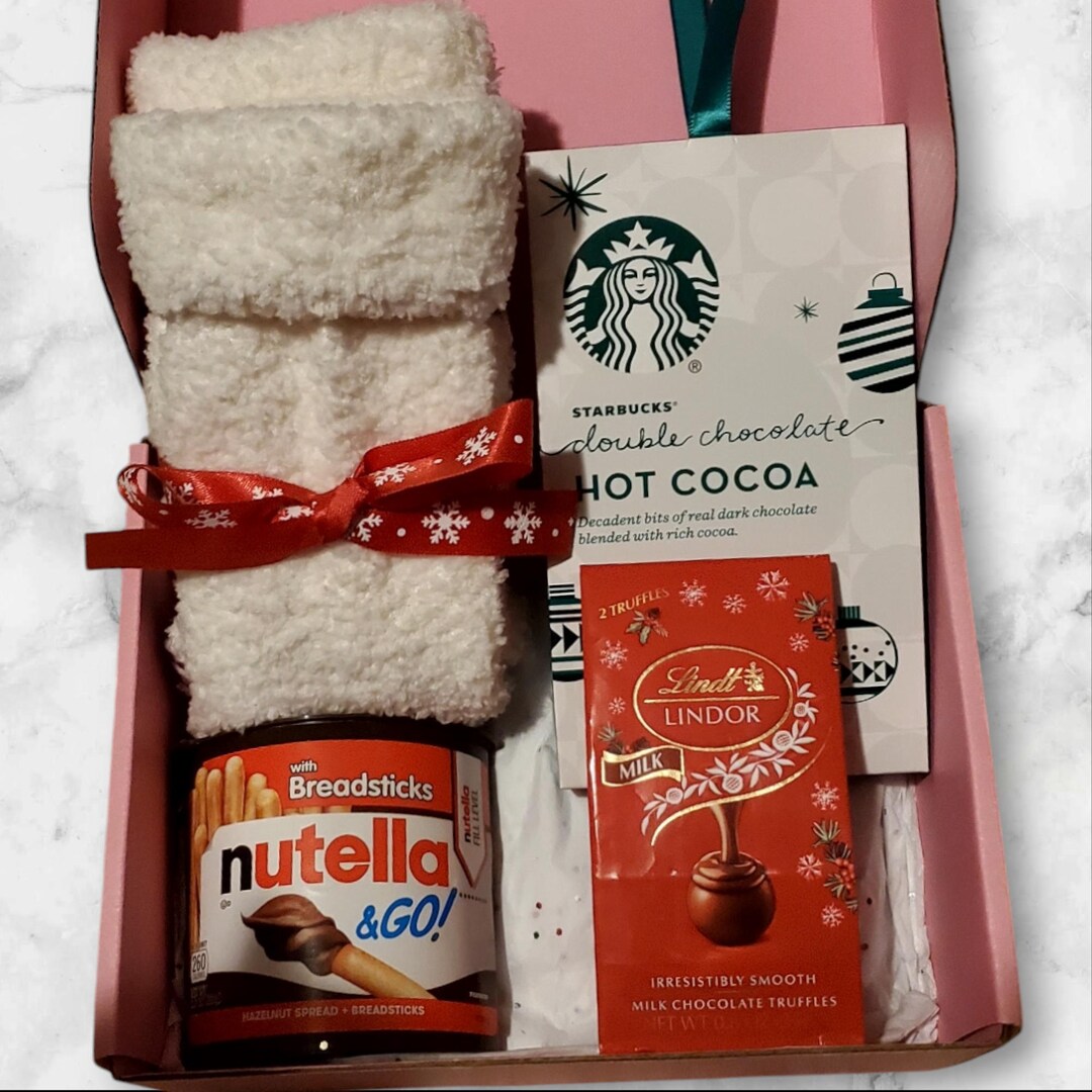 Hot Cocoa Winter Gift Box for Friends ,hot Chocolate Teacher Box ...